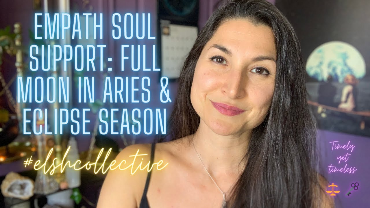 Empath #SoulSupport 🌊 Archangel Sandalphon: Full Moon in Aries & Eclipse Season - Ride the Waves ...