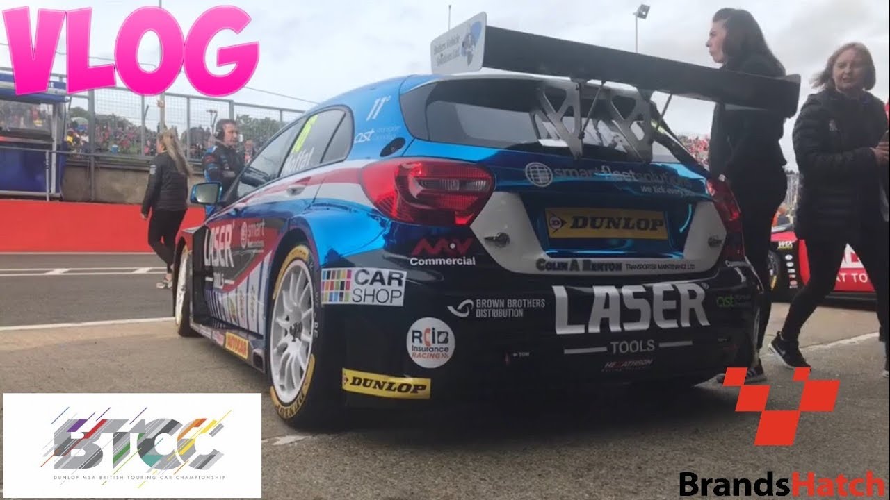 BTCC Brands Hatch 2017 Final Laser Tools Racing - YouTube