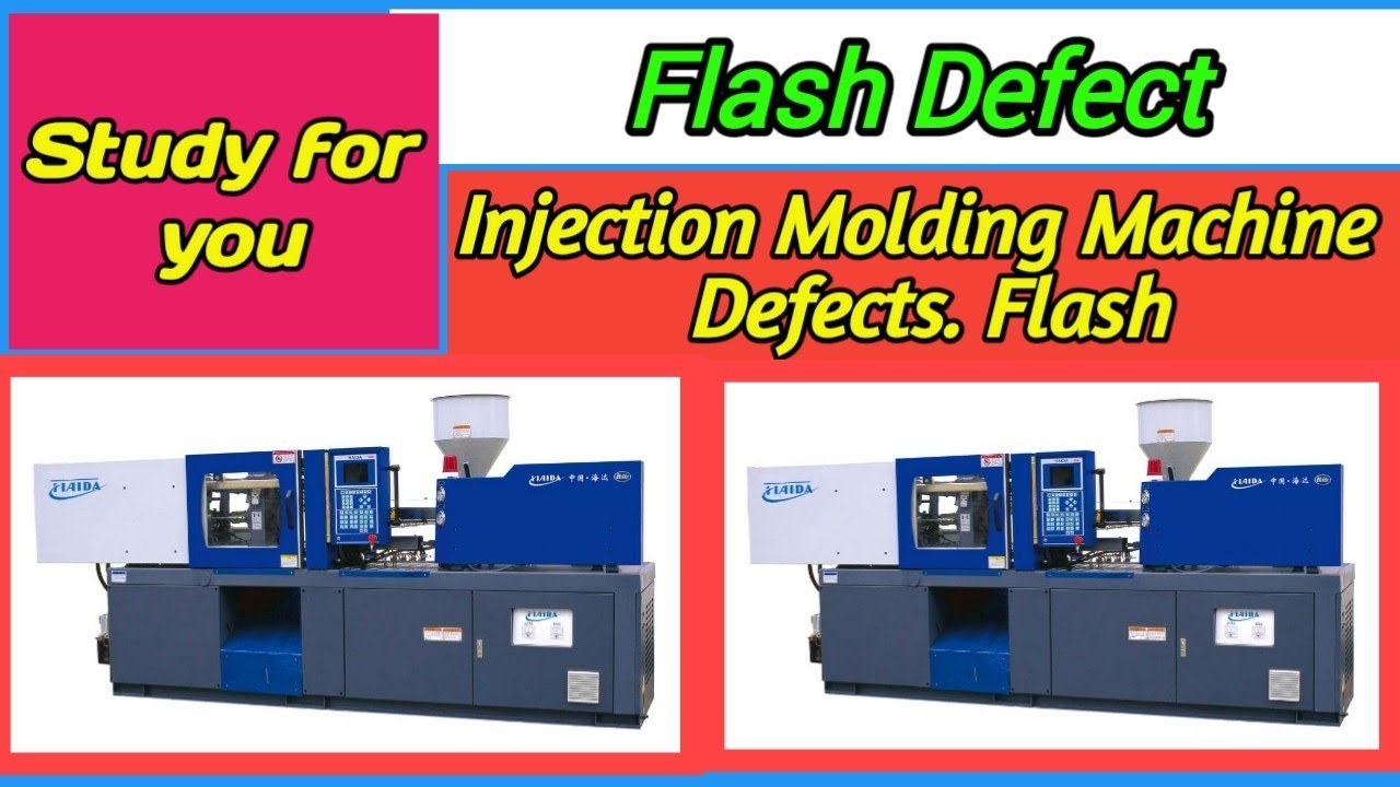 #PART-13 Injection molding machine defects. flash - YouTube