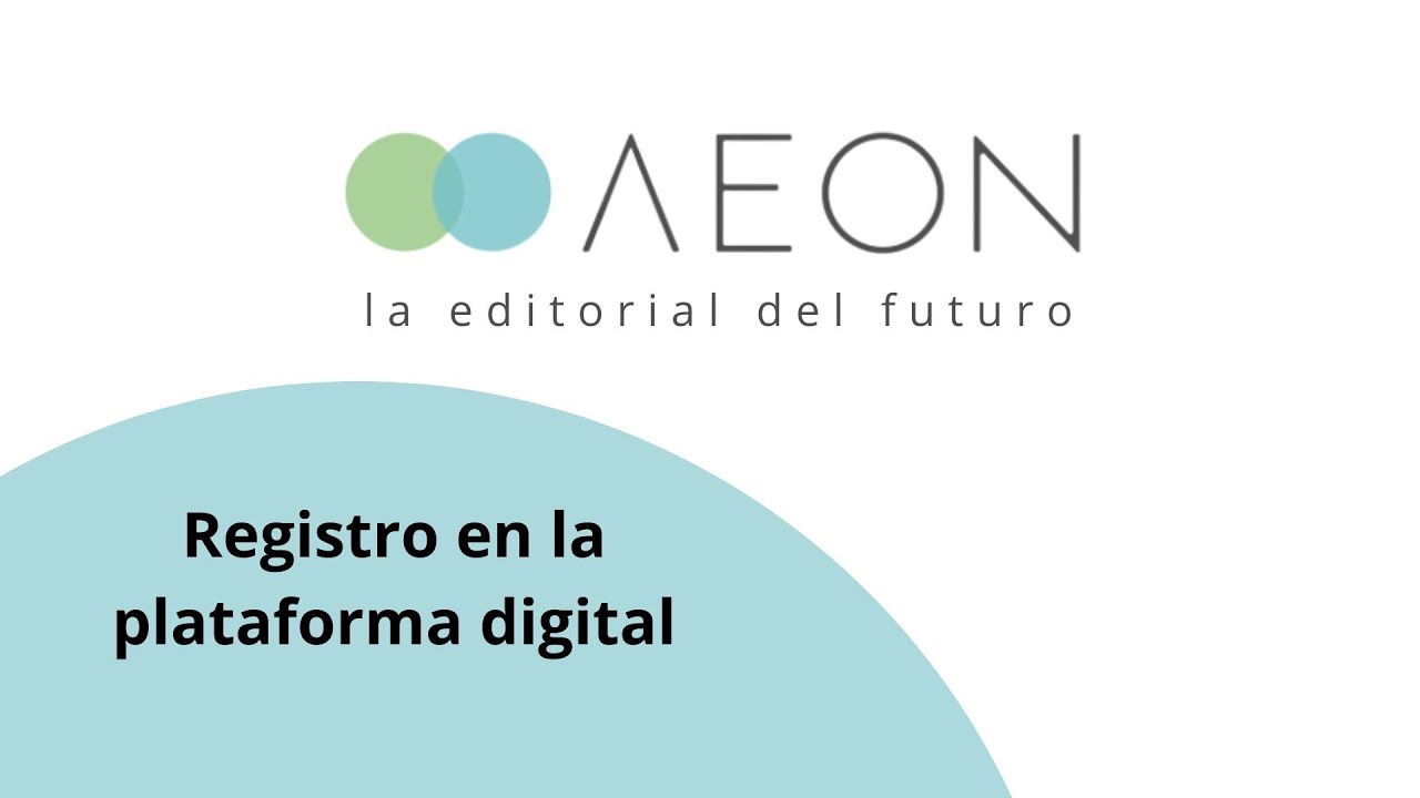 Registro en la plataforma digital de AEON - YouTube
