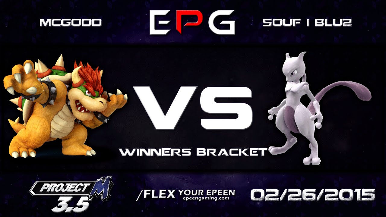 ePG Weekly - McGodd (Bowser) Vs. Souf | Blu2 (Mewtwo) SSBPM (Winners R2 ...
