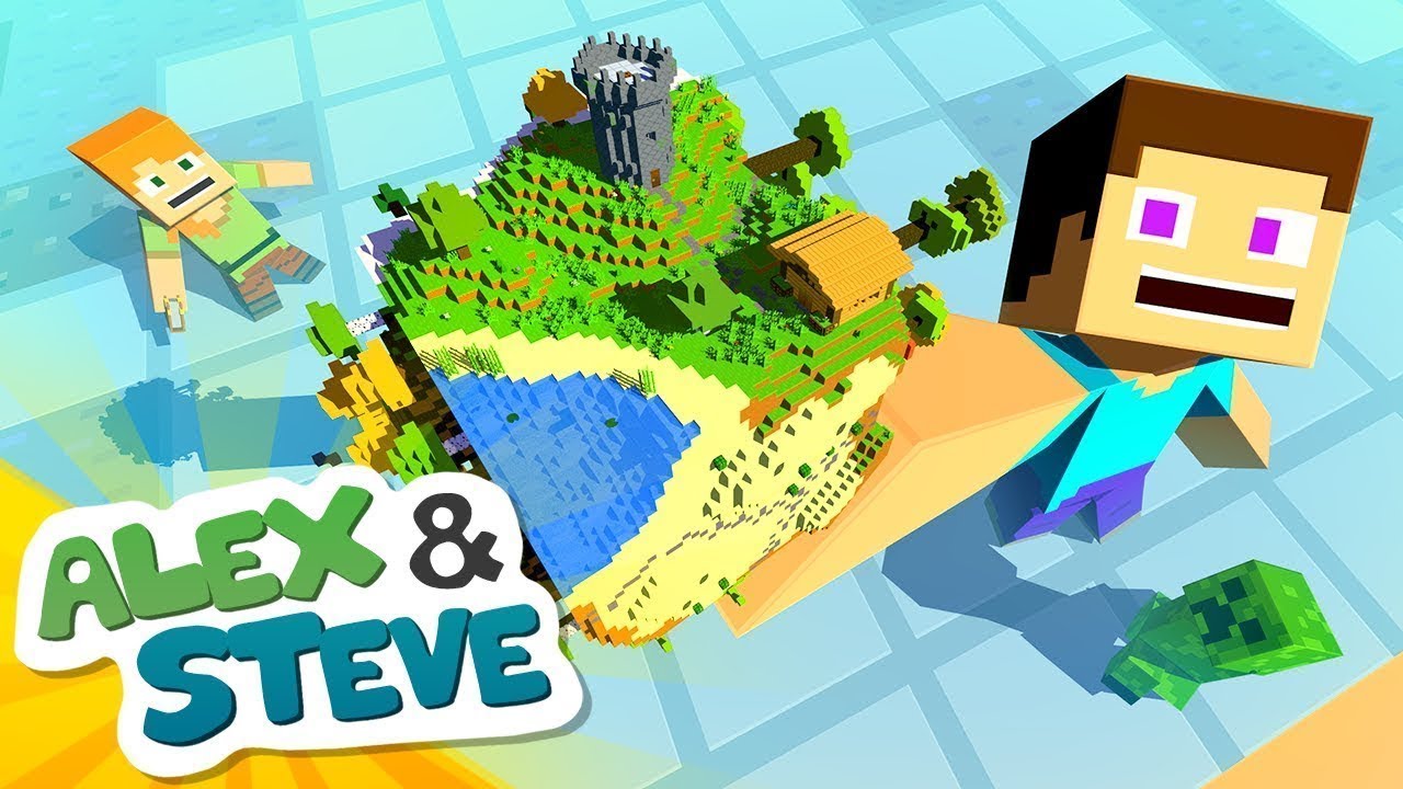 MINECRAFT LIFE OF ALEX AND STEVE MOVIE! - YouTube