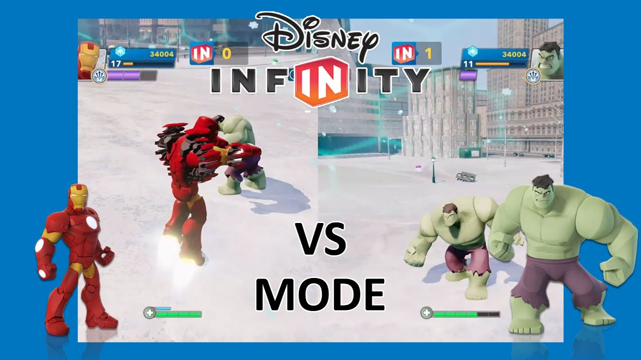 Dad Vs Daughter Disney Infinity Iron Man vs Hulk - YouTube