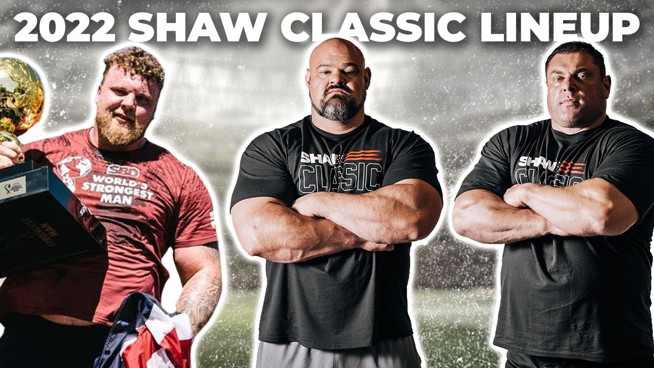 2022 SHAW CLASSIC INSANE ATHLETE LINEUP! - YouTube