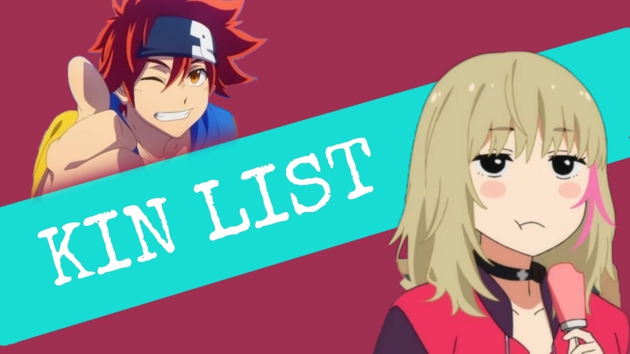 Character kin list - YouTube