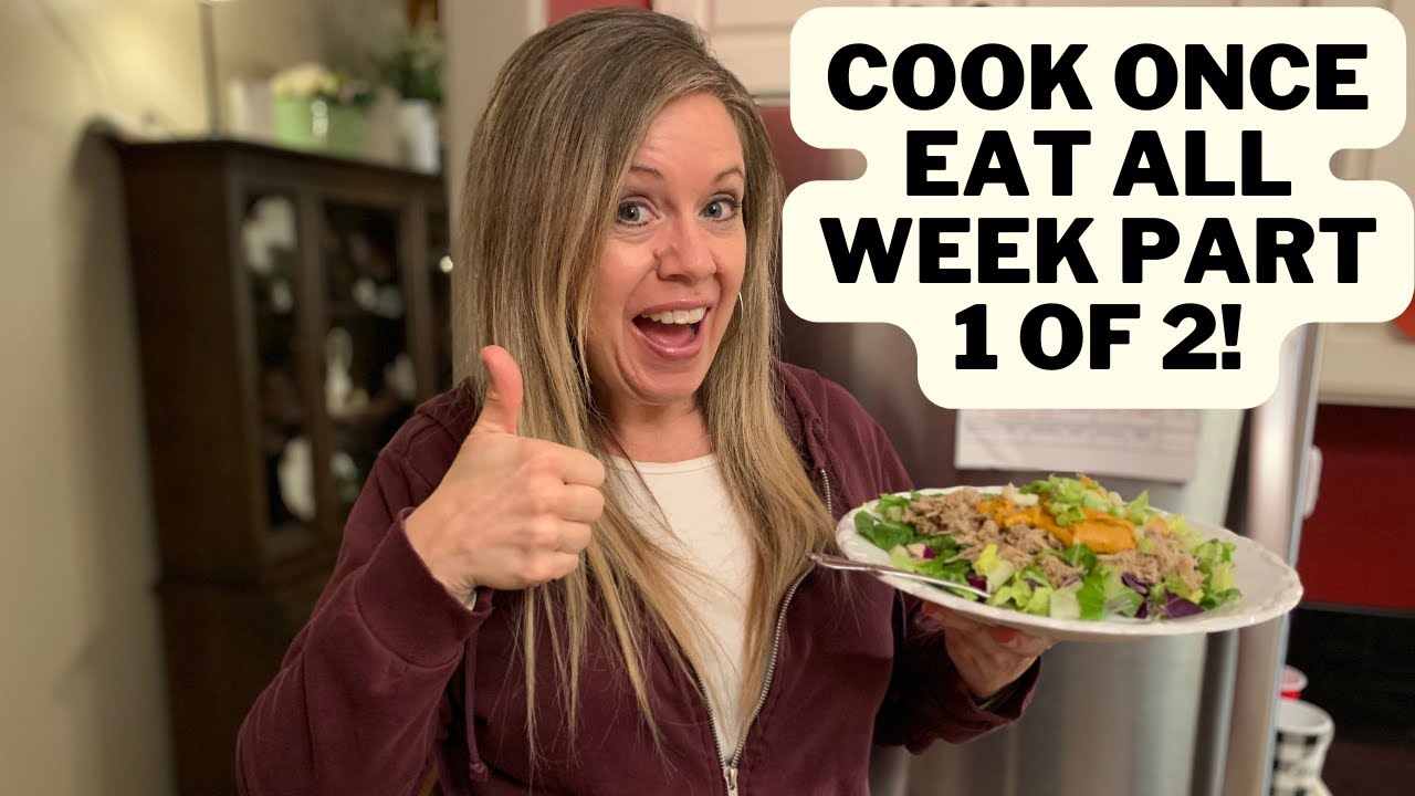 Cook Once Eat All Week!!! My Three Dinner Recipes!!! Trim Healthy Momma ...