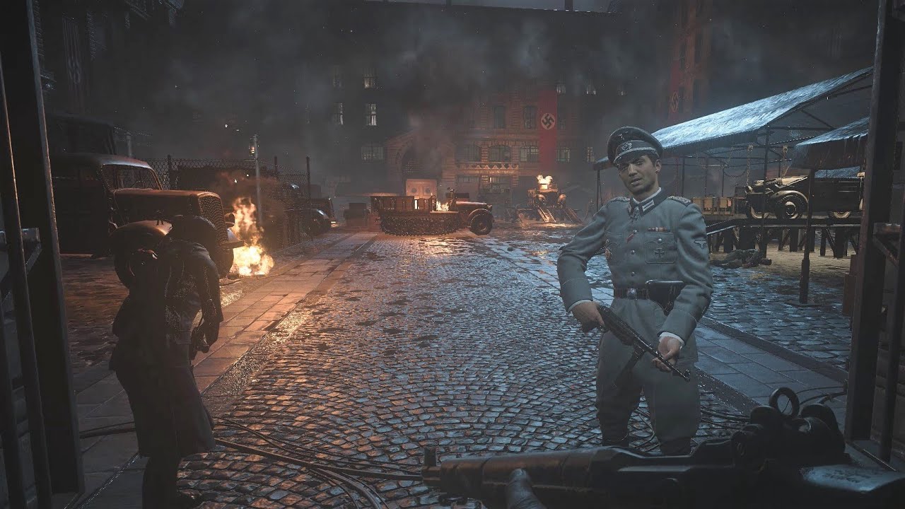 Attack on the Nazi Garrison - Liberation - Part 2 - Call of Duty WW2 ...