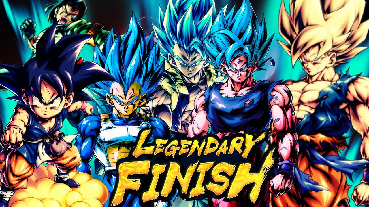 (DRAGON BALL LEGENDS) ALL LEGENDS LIMITED'S LEGENDARY FINISHES PART 3 ...