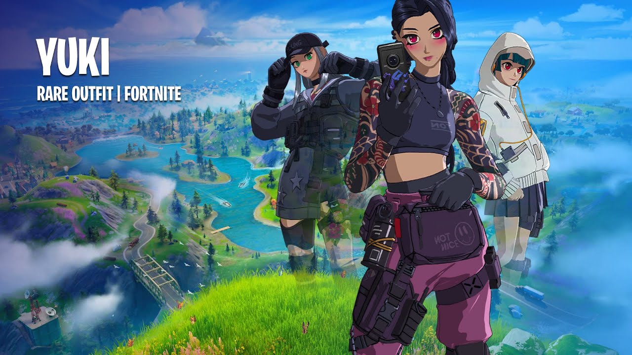 Yuki | Rare Outfit Skin | Fortnite - YouTube