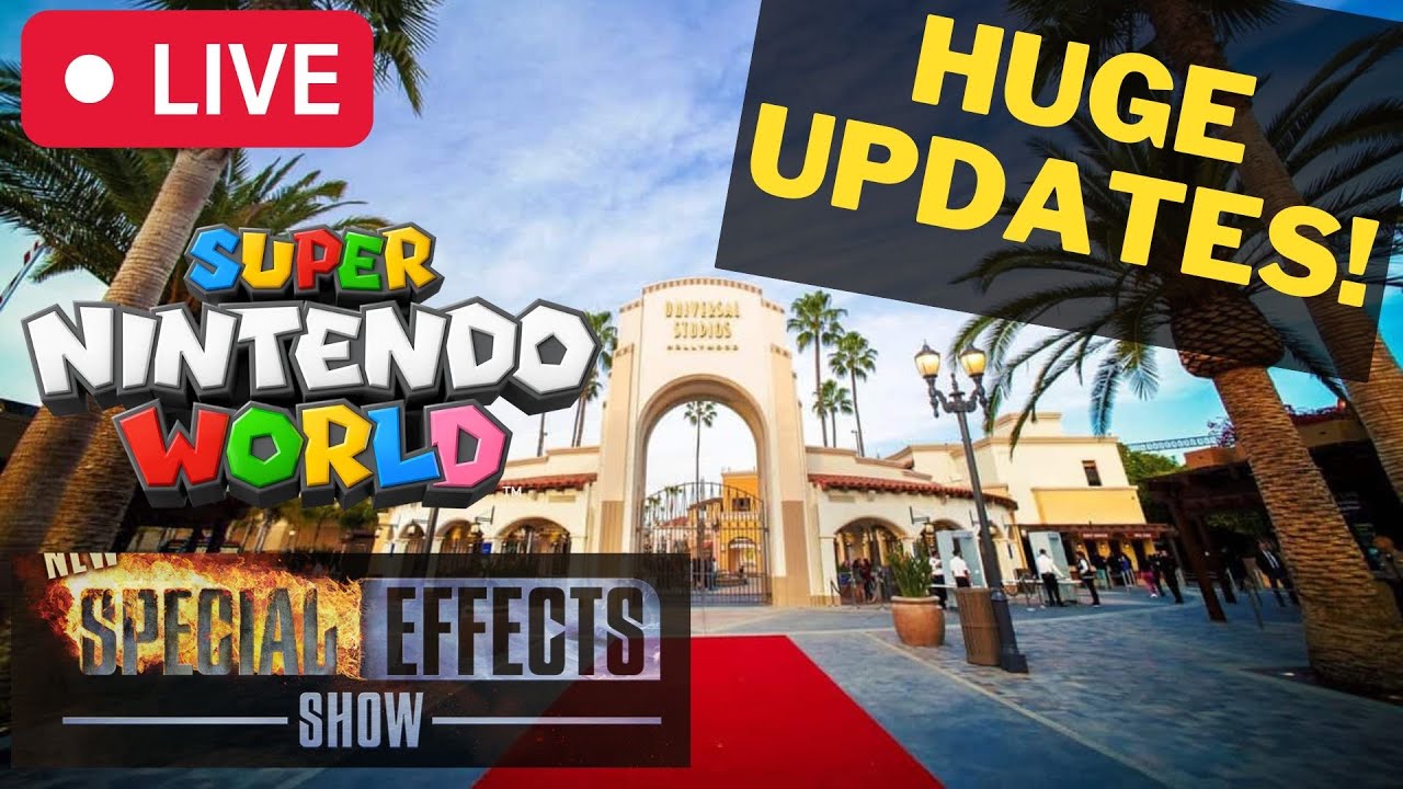 🔴#LIVE HUGE UPDATES AT UNIVERSAL STUDIOS HOLLYWOOD! #UniversalStudios # ...