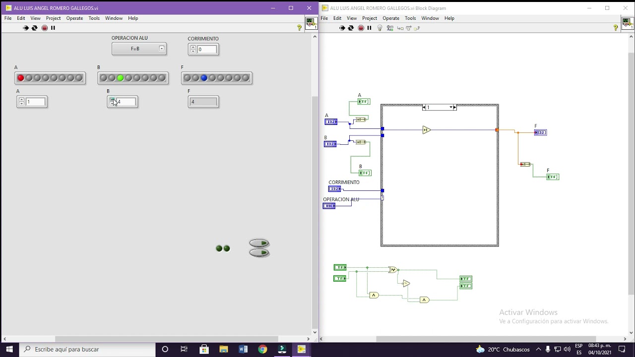 ALU LabVIEW - YouTube