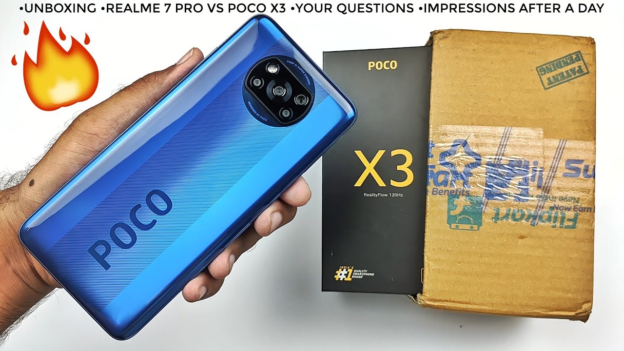 POCO X3 Flipkart Sale Unit Unboxing, Impressions, Camera Test, Q&A ...