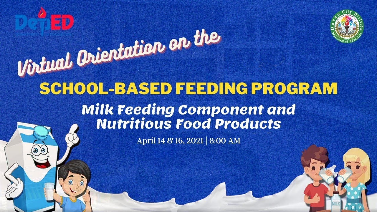 Virtual Orientation on the School-Based Feeding Program (Day 2) - YouTube