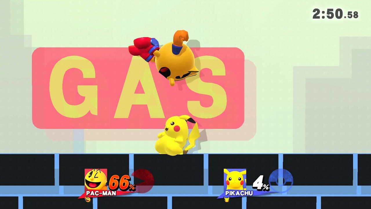 Pac-Man vs Pikachu (Early Taunter) - YouTube