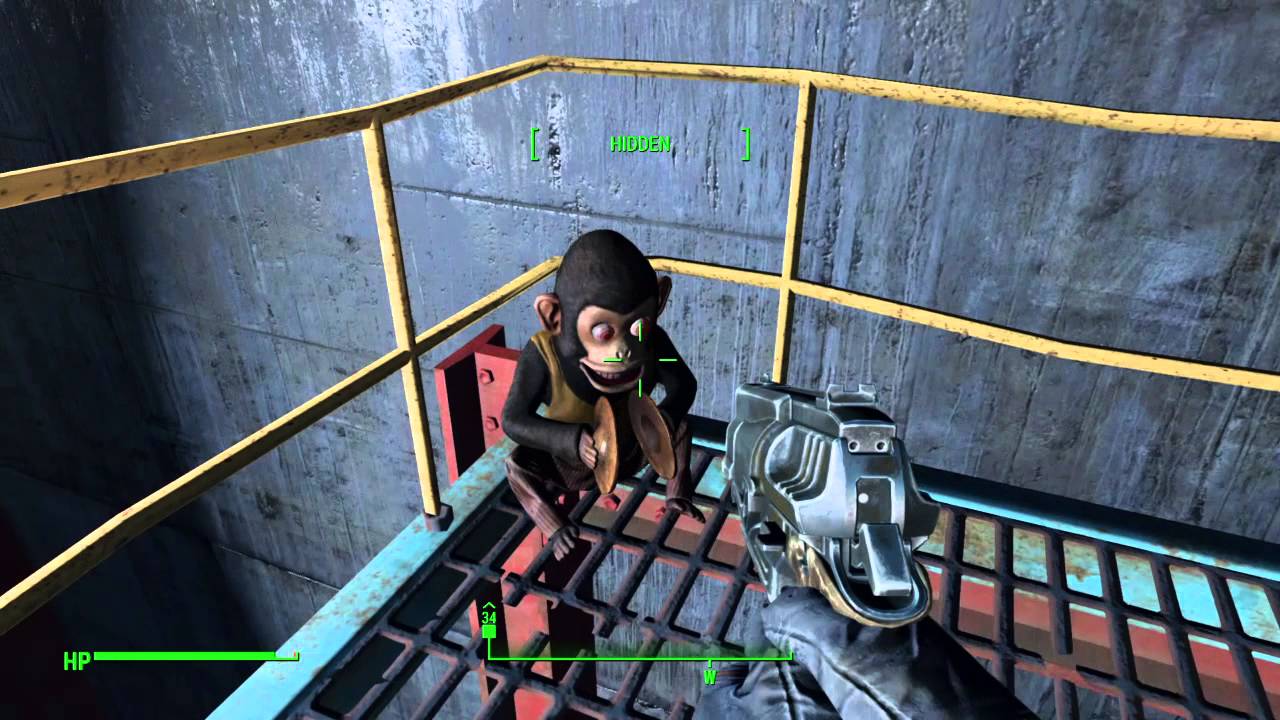 Fallout 4 Easter Egg? Black Ops Monkey Bomb - YouTube