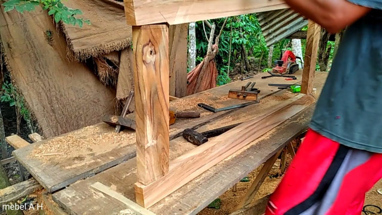 cara dan teknik tukang kayu membuat daun jendela kayu minimalis prostek ...