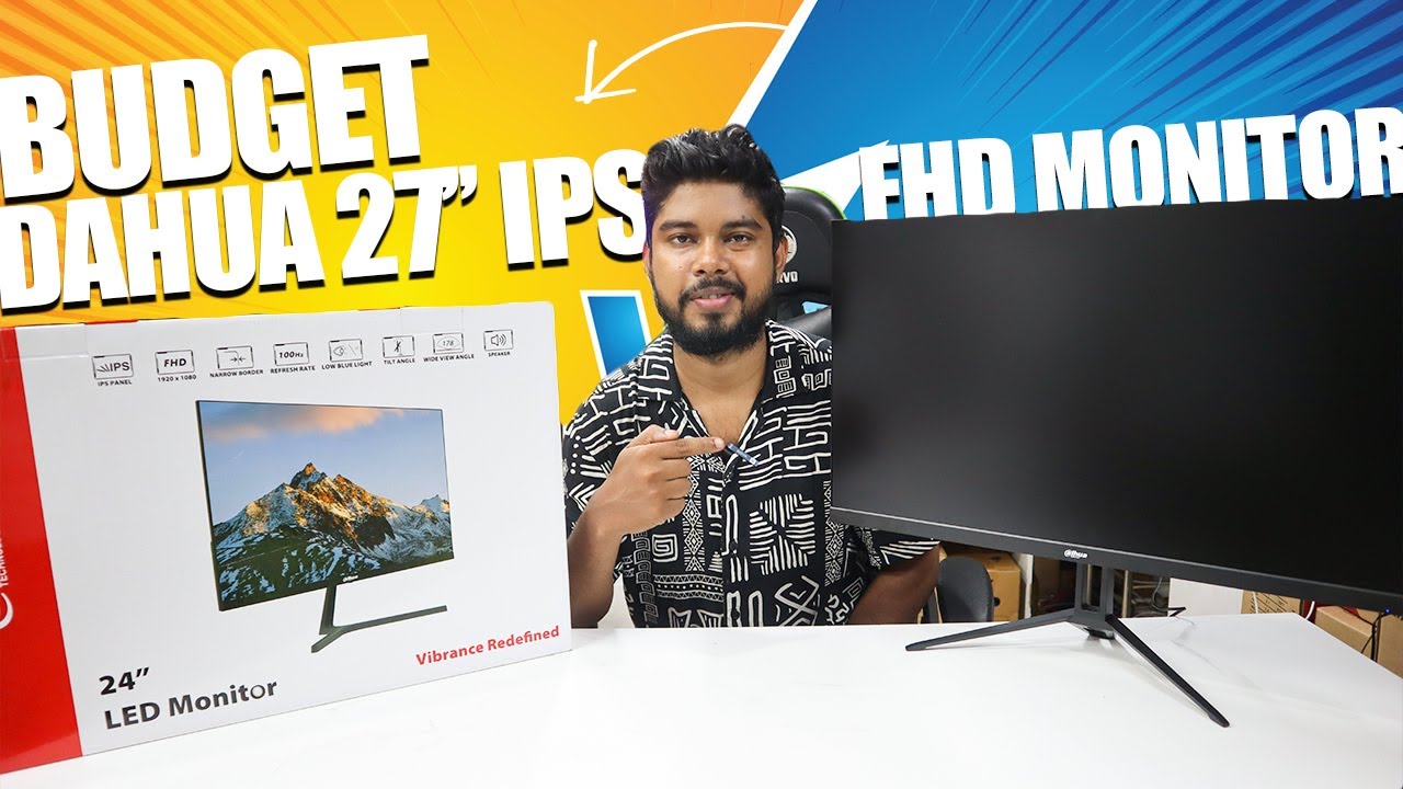 বাজেট Dahua 27 inch 100hz IPS মনিটর || Dahua 27 inch 100hz IPS Monitor ...