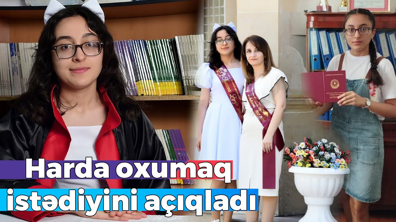 700 bal toplayan Zərifə harda oxumaq istədiyini açıqladı - YouTube