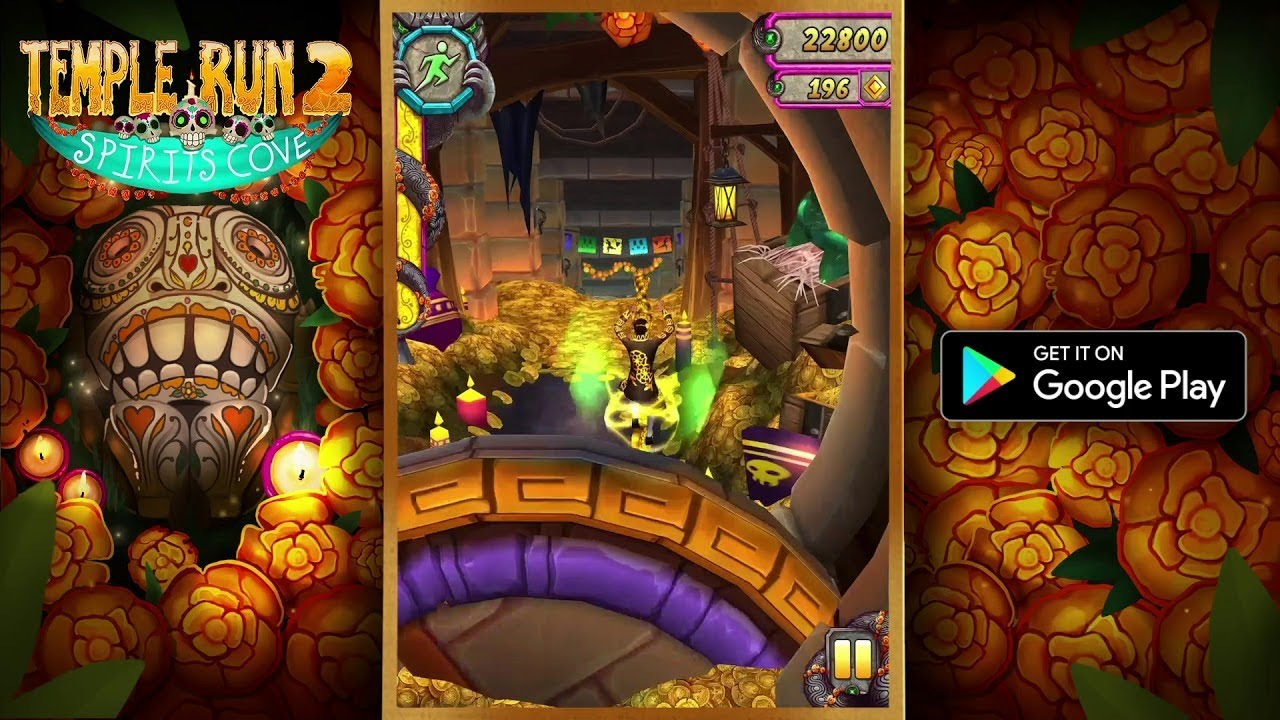 Temple Run x2 Speed Ultra Hd Spooky Ridge Full Video GamePlay Online ...
