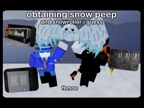 obtaining snow peep | Slap Battles Roblox - YouTube