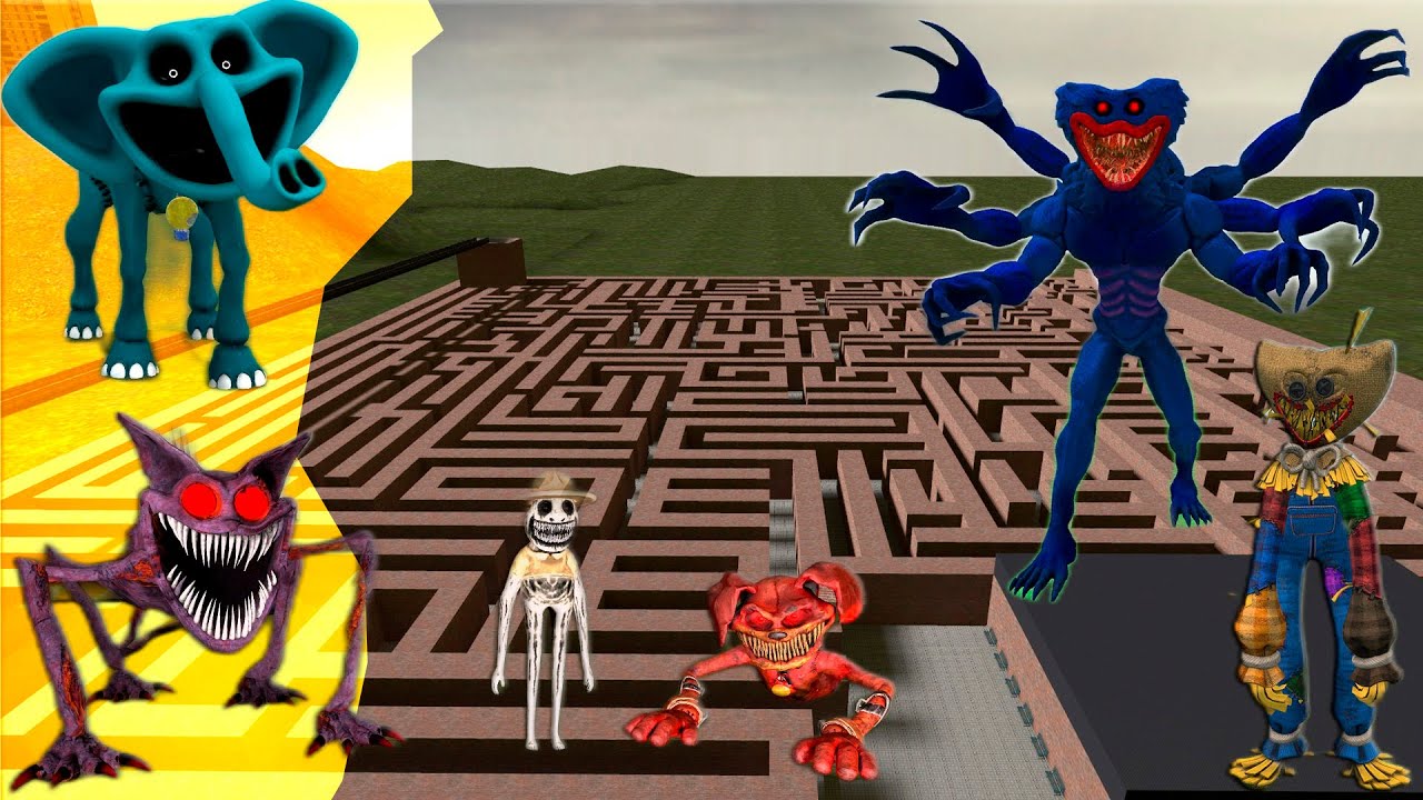 Monster Maze| Poppy Playtime Chapter 3 - YouTube