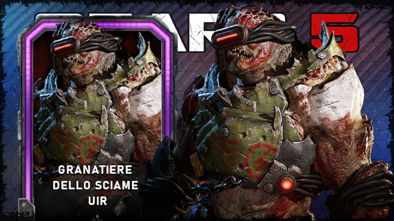 GEARS 5 - SWARM GRENADIER UIR GAMEPLAY! - YouTube