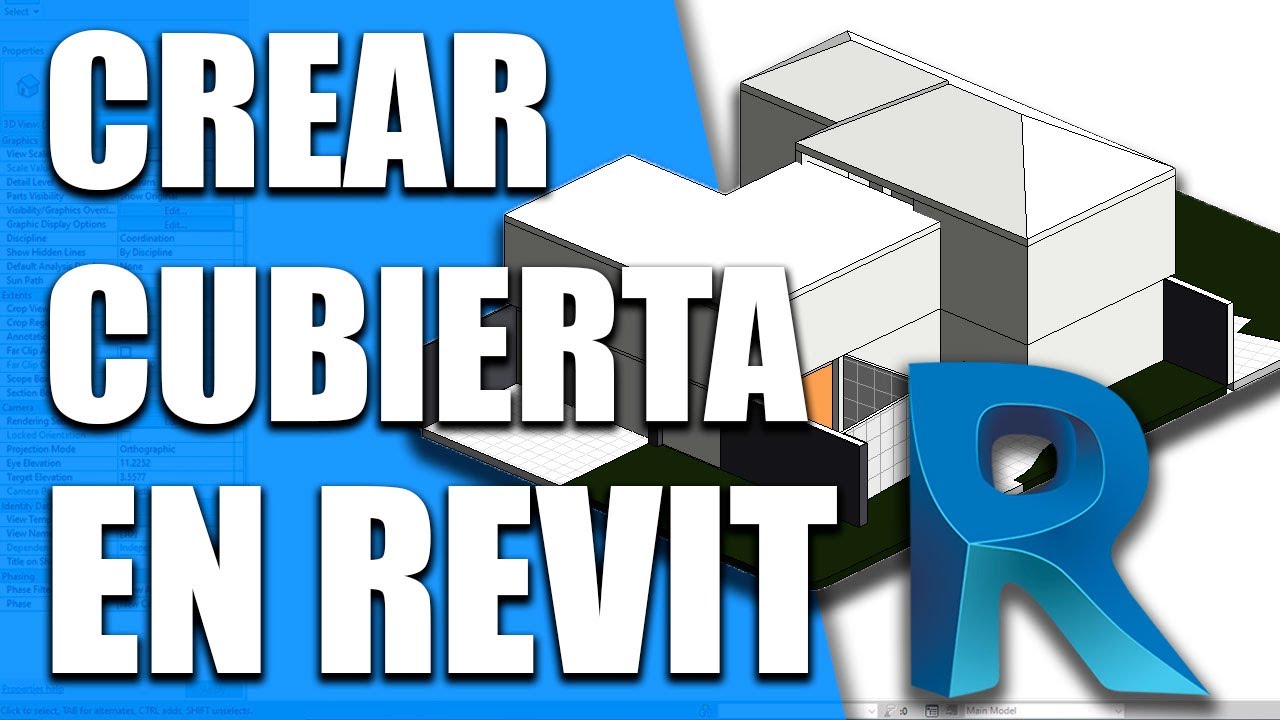 Cómo crear Cubiertas en REVIT - YouTube