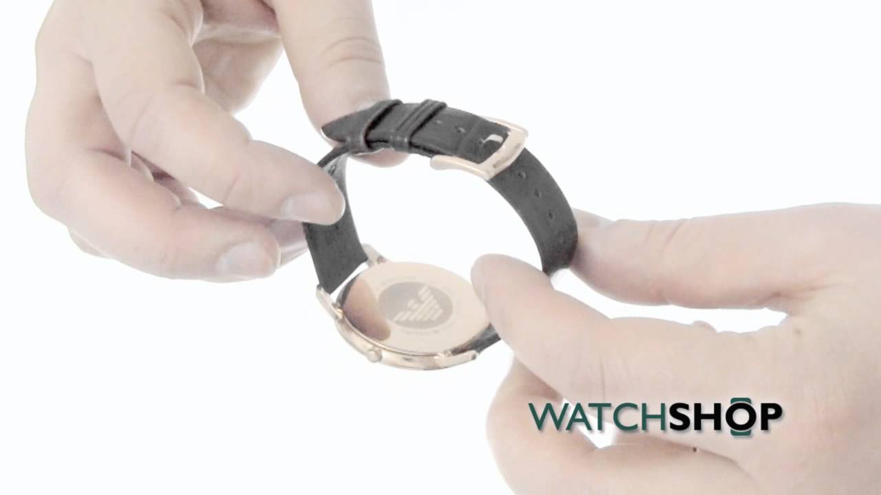 Men's Emporio Armani Dino Slim Watch (AR1743) - YouTube