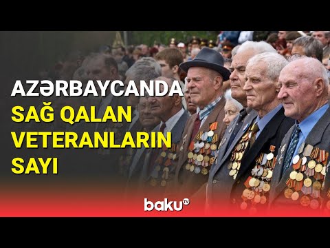Azərbaycanda sağ qalan İkinci Dünya müharibəsi veteranlarının sayı