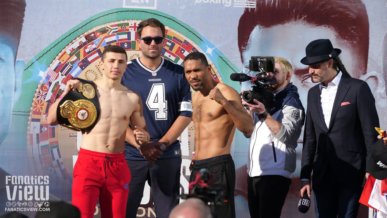 Israil Madrimov vs. Charlie Navarro Weigh In & Face Off | Matchroom ...