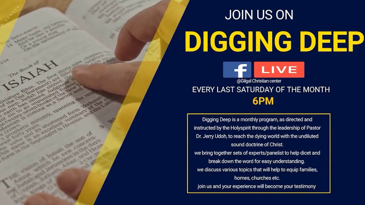 How to seek Kingdom of God & it's Righteousness (Digging Deep Ep. 7) Gilgal Center - YouTube