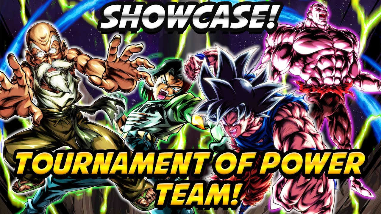 Komplettes Tournament of Power Team Showcase Dragon Ball Legends #dbl # ...
