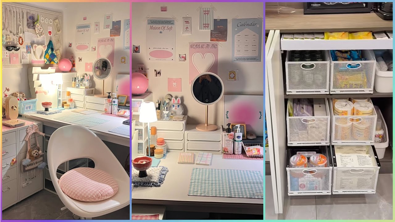 The Immersive Study Room Organization🎀 | Unboxing and Replenishment ...