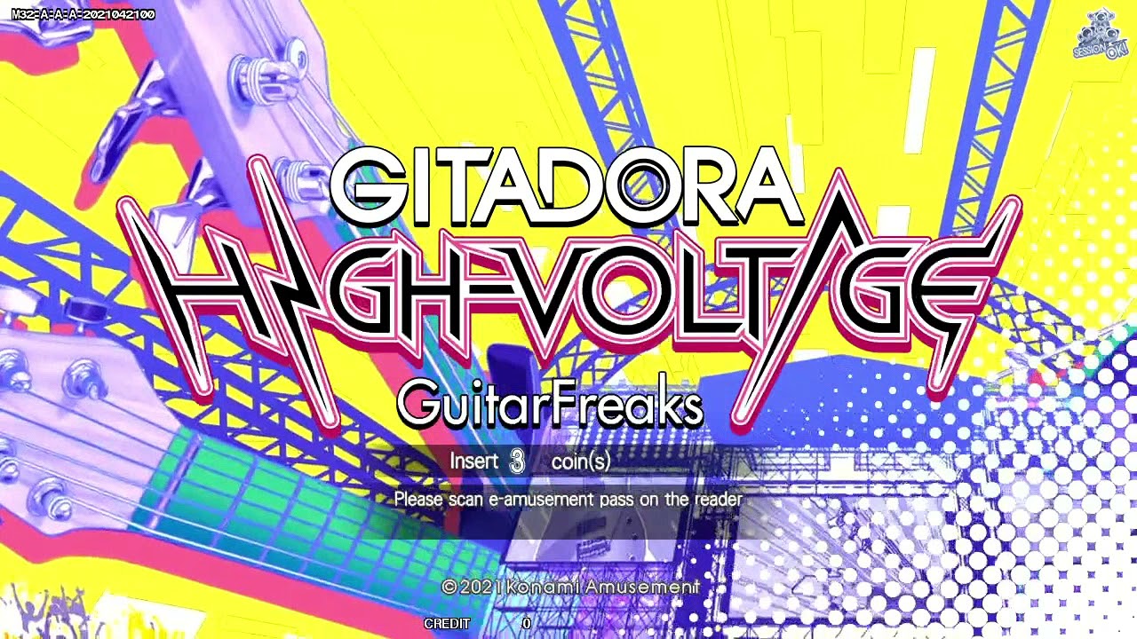 【GITADORA HIGH-VOLTAGE】 Title BGM | タイトル BGM - YouTube
