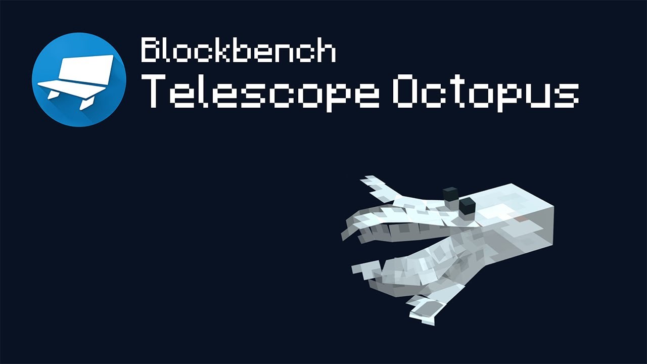 Telescope Octopus - Blockbench Creation Timelapse - YouTube