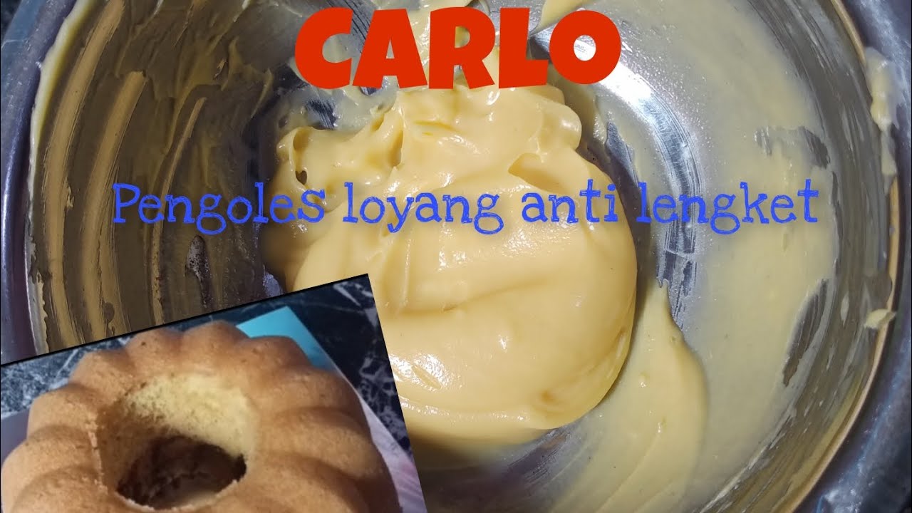 Carlo si pengoles loyang anti lengket - YouTube