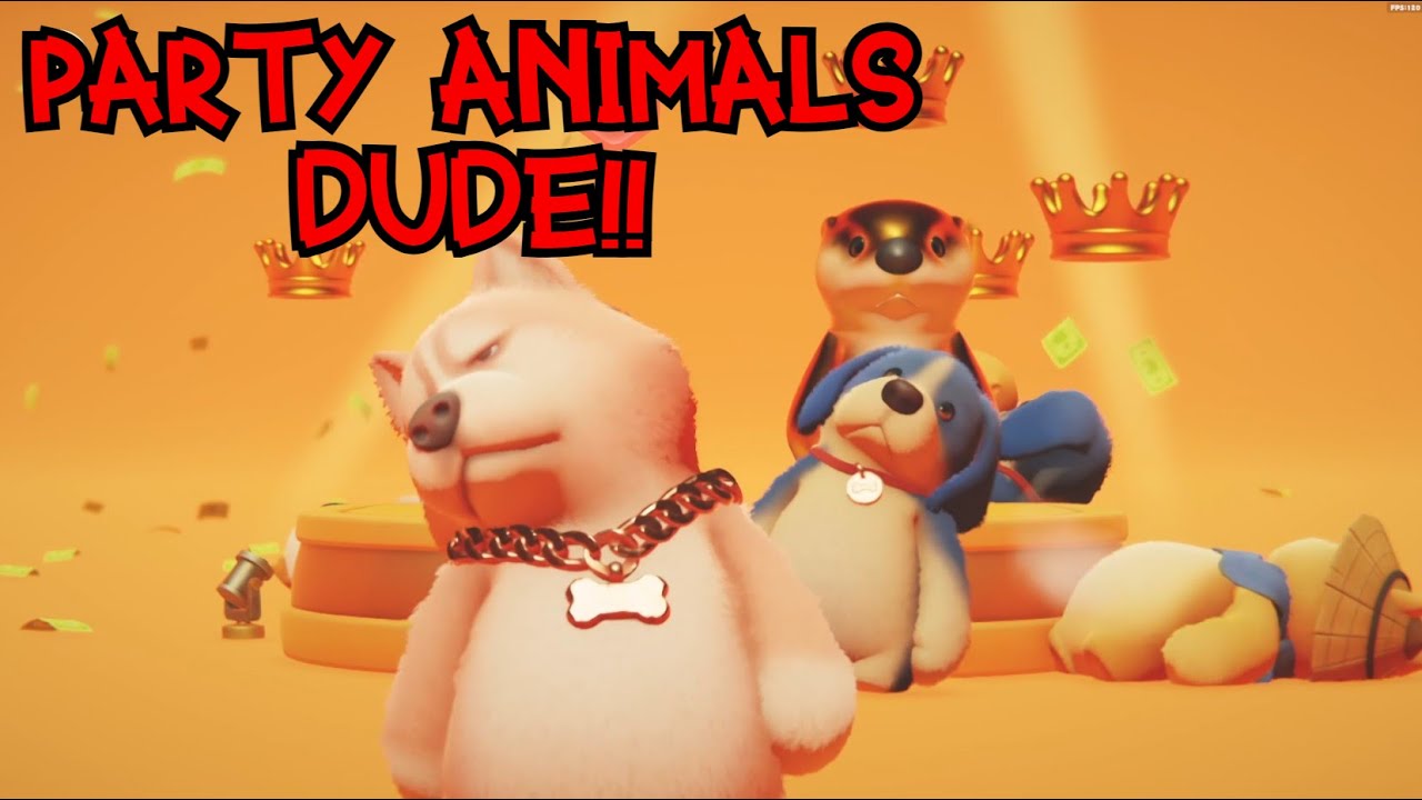 This is Party Animals! NEW Game! - YouTube