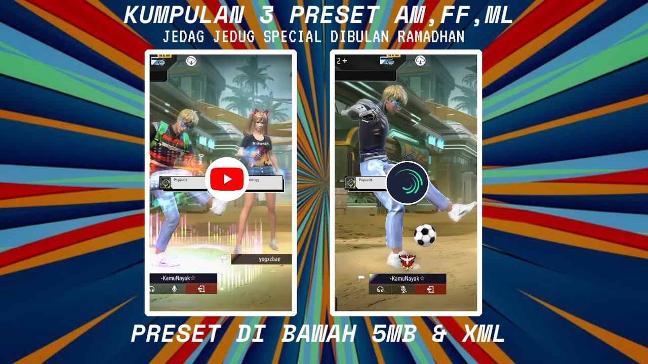 PRESET AM,FF,ML 😼 DJ AKU MERIANG & SA CEMBURU DENGNGANA 🎶 XML ONLY 📄 - YouTube