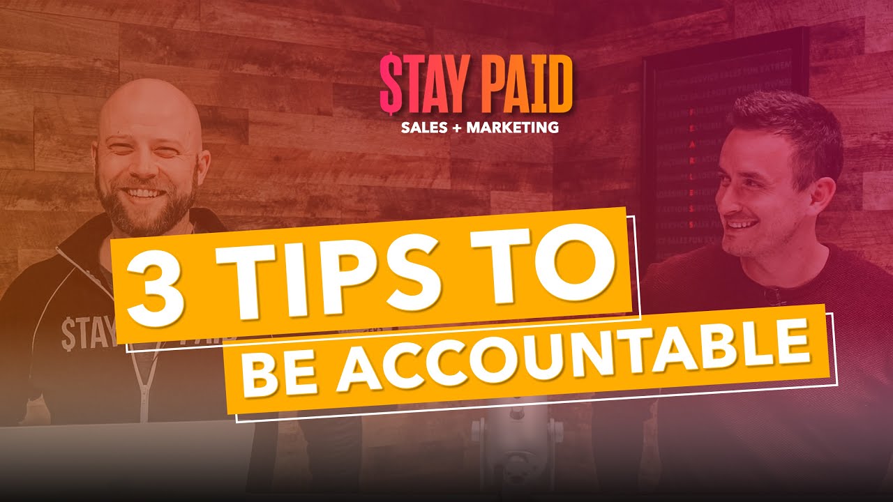 160 - Top 3 Tips to Hold Yourself Accountable to Your Goals - YouTube