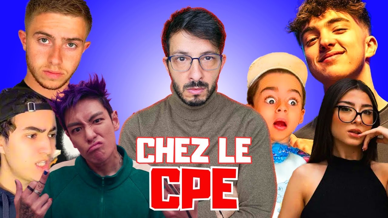 LE PIRE ELEVE CHEZ LE CPE (compilation tiktok avec Thanos, le Déraciné, Inoxtag, michou et d ...