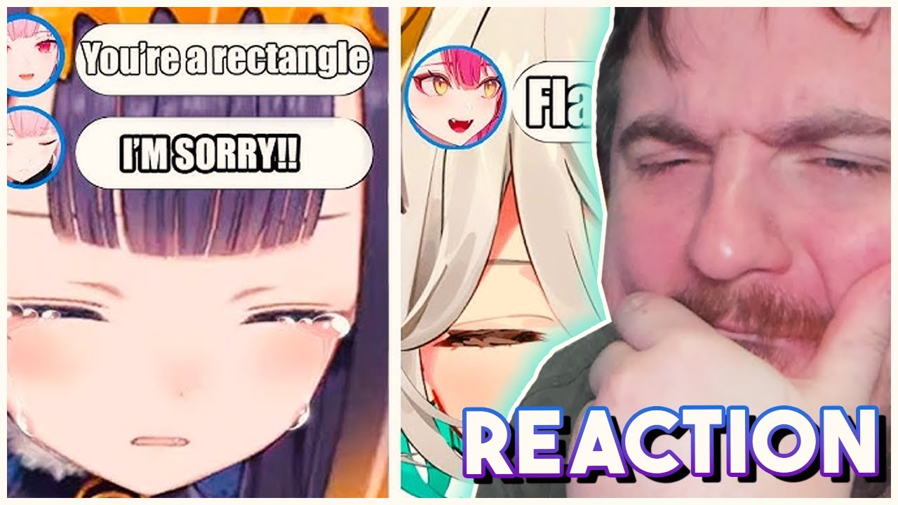 '13 Minutes of Hololive EN Being Called FLAT...' REACTION | LOONY ...