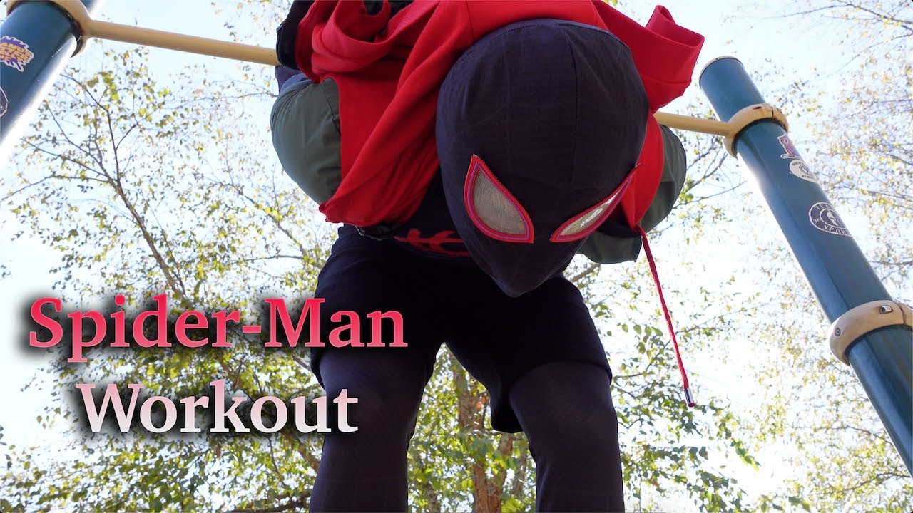 SpiderMan Calisthenics Workout (Halloween Edition) - YouTube