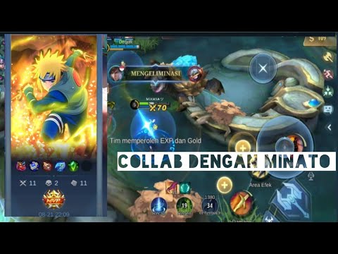 Gusion Skin Minato 😎 #mobilelegends #mlbb #minato #gusiongameplay - YouTube