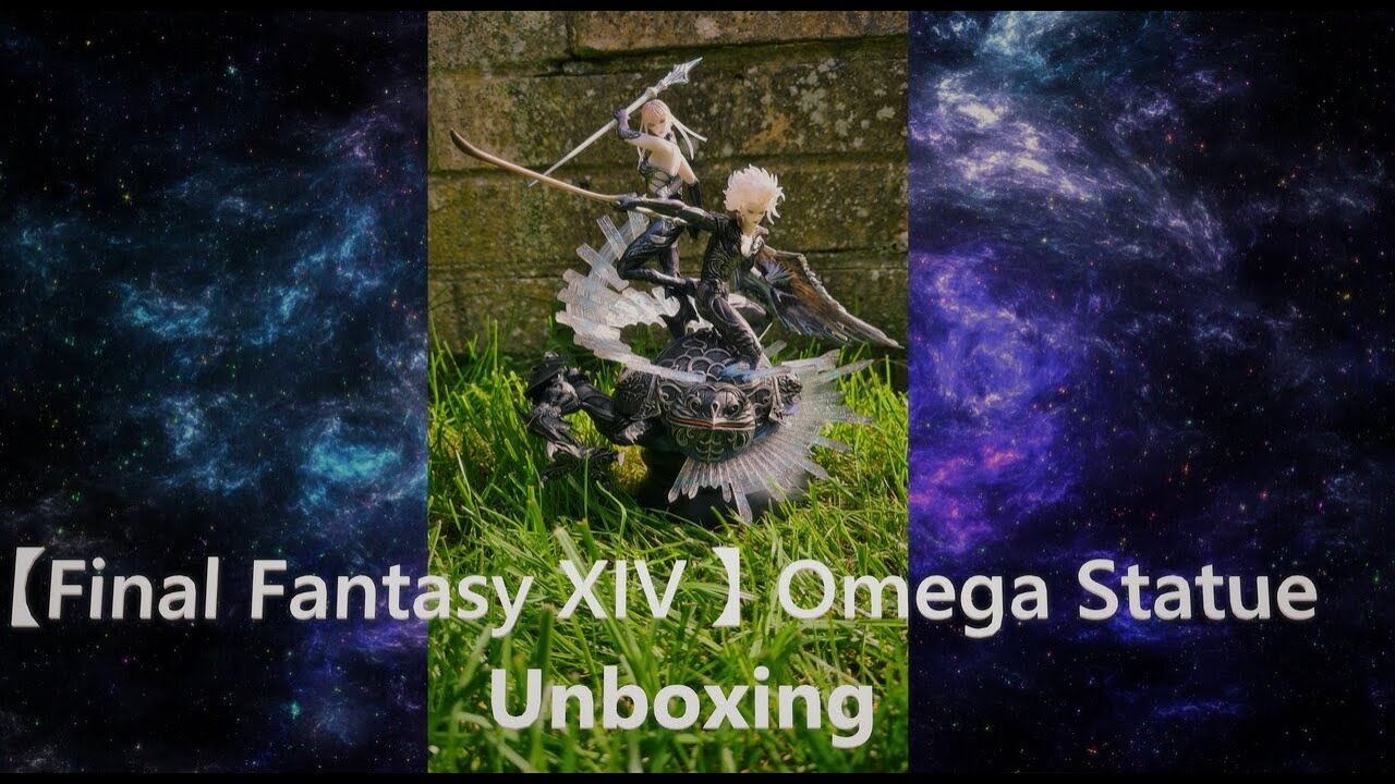 Final Fantasy XIV Omega Statue Unboxing #ffxiv #ffxivheavensward #omega ...