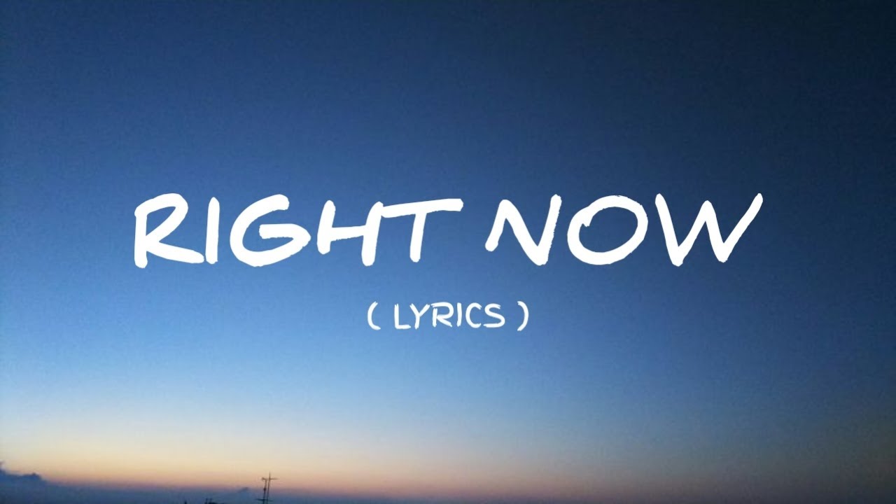 ONE DIRECTION - RIGHT NOW [ LIRIK ] - YouTube