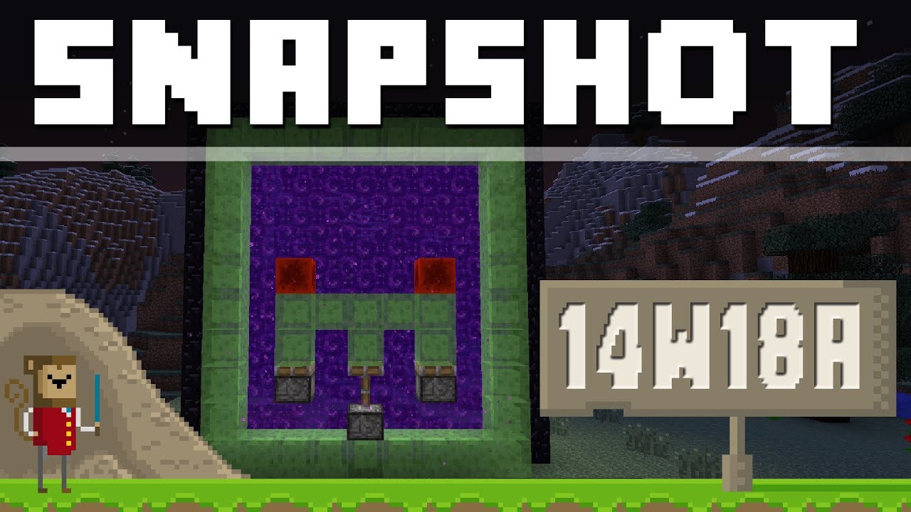 Minecraft Snapshot 14w18a - AWESOME Slime Blocks ! ! ! - YouTube