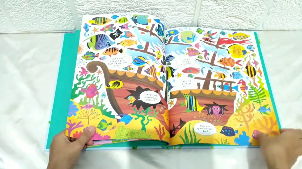 Usborne Look and Find Under the Sea Book - YouTube