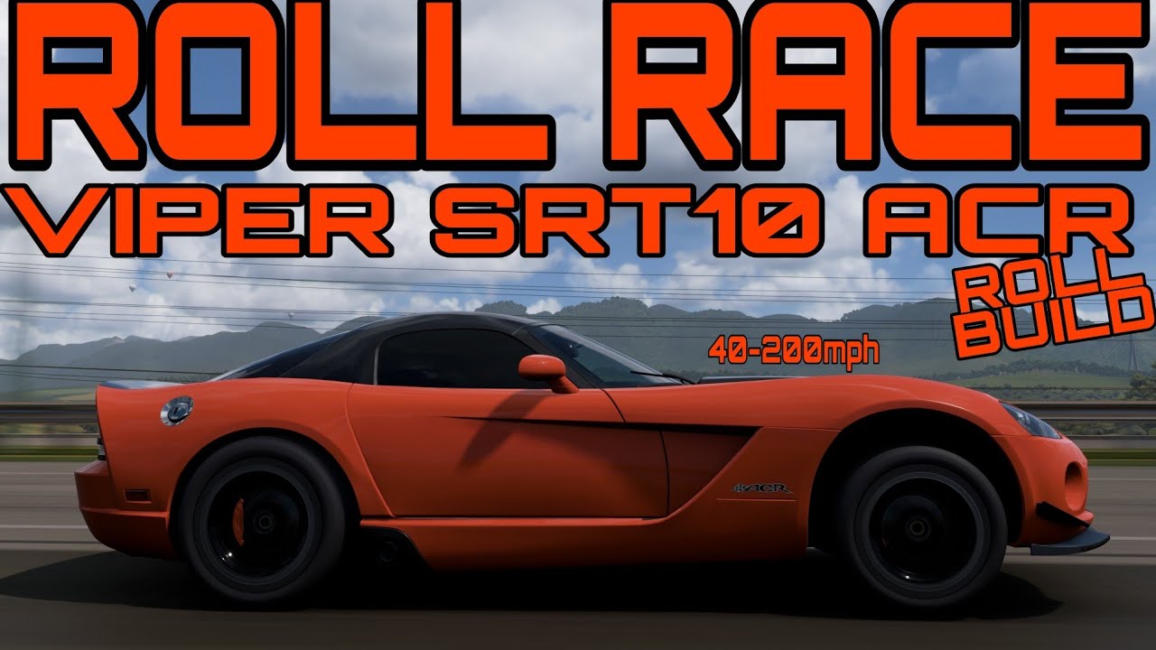 BEST DODGE VIPER SRT10 ACR DRAG BUILD + TUNE | Forza Horizon 5 # ...