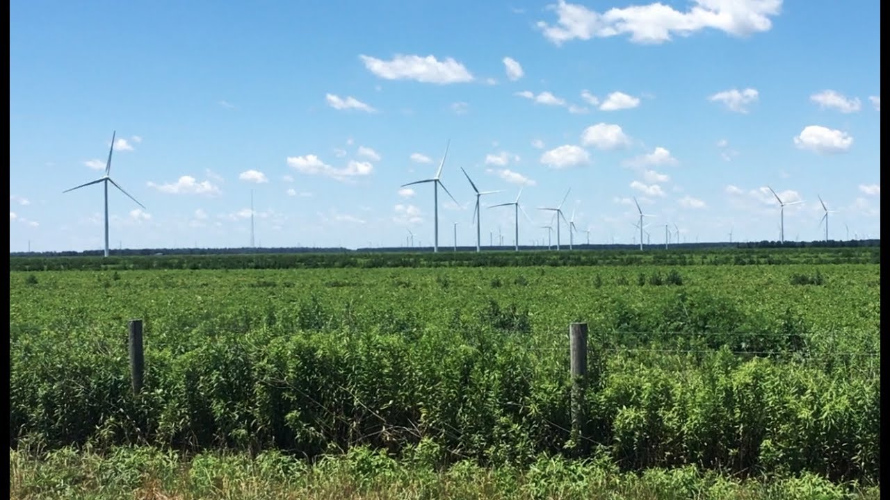 Amazon Wind Farm U.S. East - Pasquotank/Perquimans County, NC - YouTube