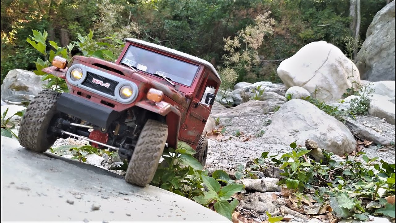 WPL C44 KM FJ At The Riverside Trail And New Project Reveal! - YouTube